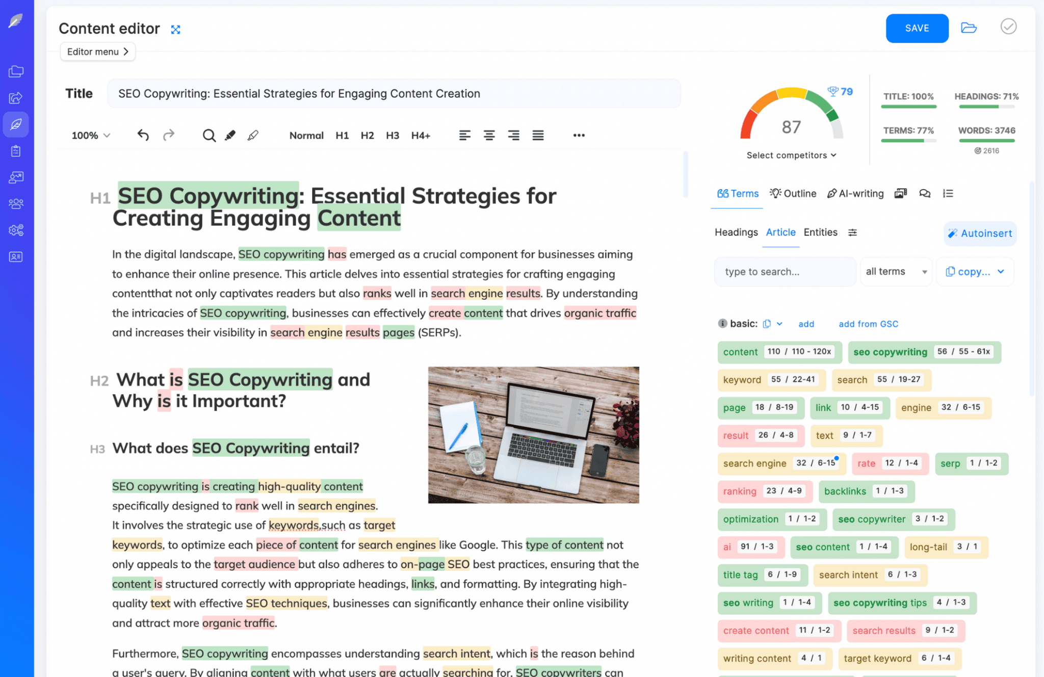 NEURONwriter – Leading content optimisation tool with generative AI ...