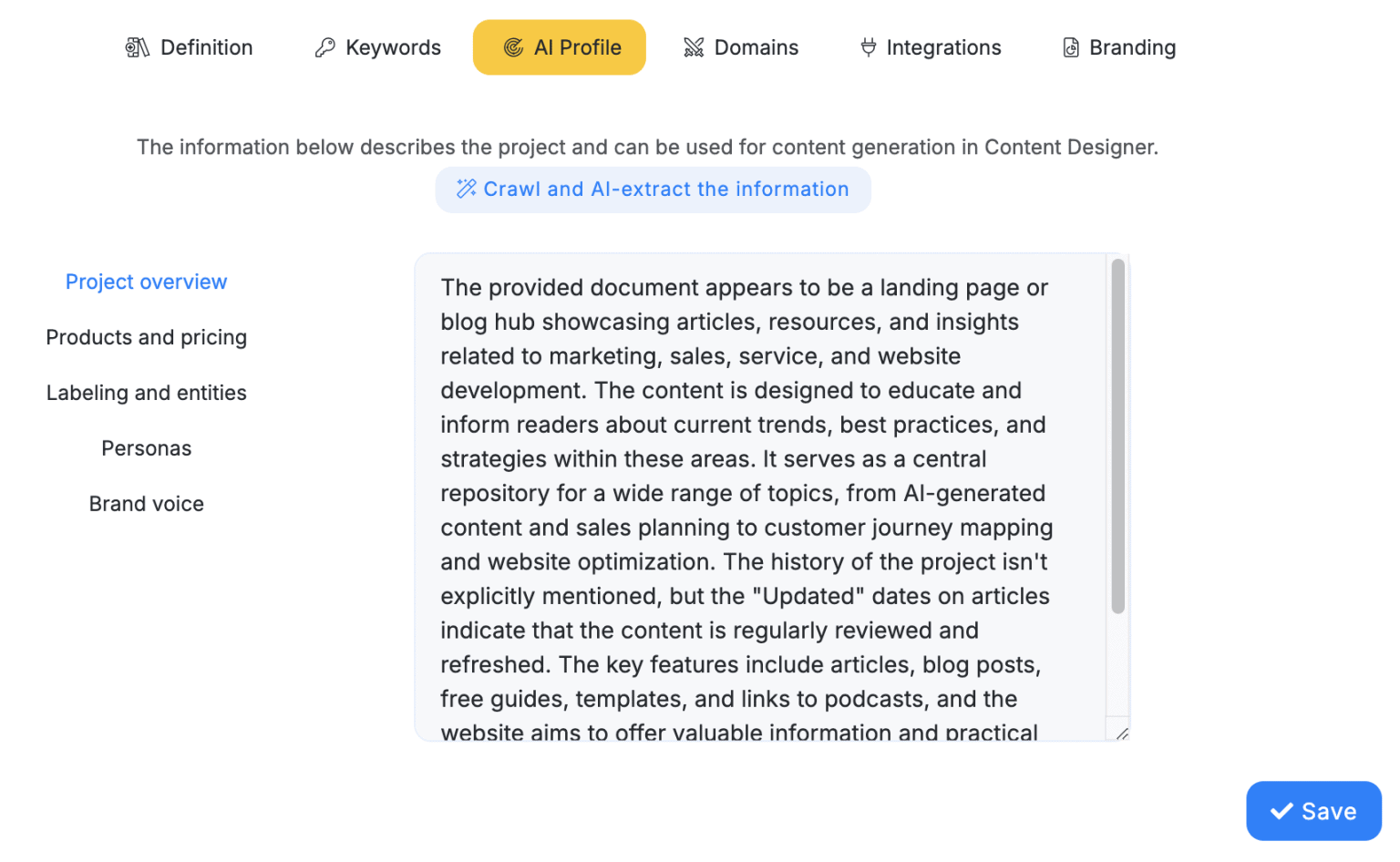Content Designer - NEURONwriter - Content optimization with #semanticSEO