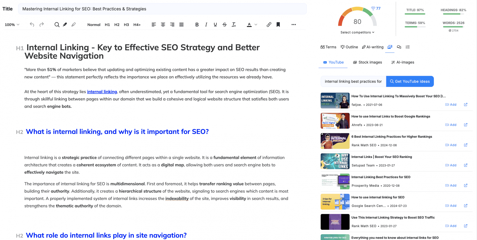 YouTube Ideas in Neuronwriter – how to use this feature to grow your channel. - NEURONwriter ...